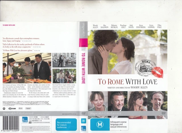 TO ROME WITH Love-2012-[Woody Allen]-Hopscotch Entertainment-Movie HE ...