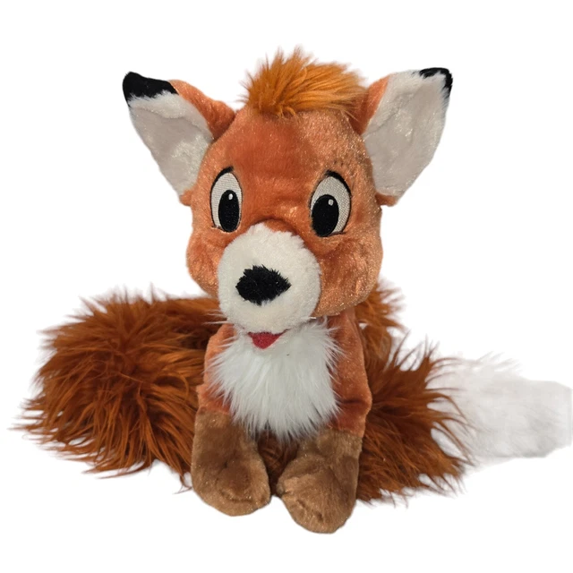 DISNEY PARKS FOX and the Hound Todd Plush Stuffed Animal 12” Long Tail ...
