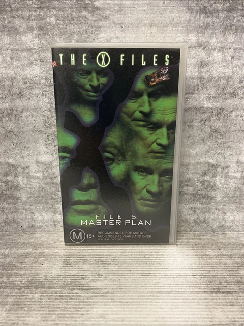 THE X FILES File 5 Master Plan VHS Movie Video Cassette Tape $4.95 ...