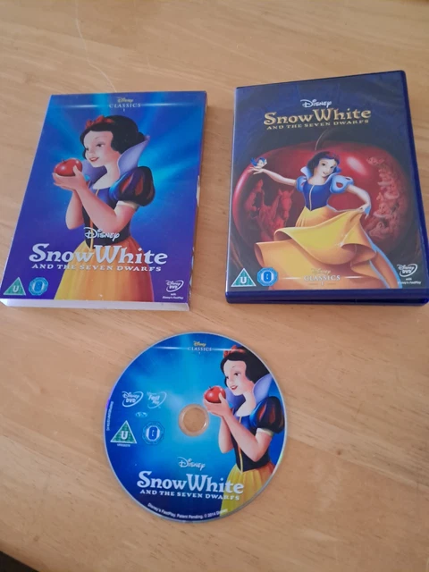 SNOW WHITE AND the Seven Dwarfs Disney DVD 2014 Perce Pearce Jackson ...