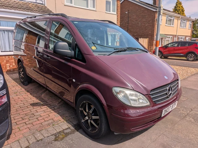 MERCEDES VITO 111 CDi LWB W639 9 seater 07 years MOT Tow Bar 2.1 diesel ...