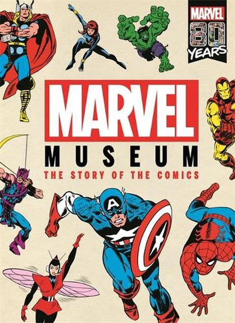 MARVEL MUSEUM: THE Story of the Comics by Ned Hartley Hardcover Book ...