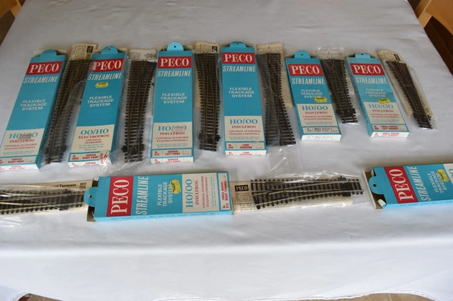 PECO STREAMLINE TRACK system HO/OO gauge £0.99 - PicClick UK
