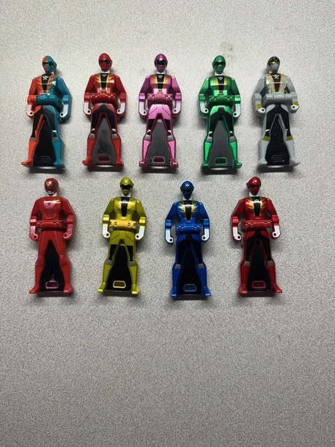 POWER RANGERS GOKAIGER Ranger Key lot of 10 Henshin Morpher Super ...