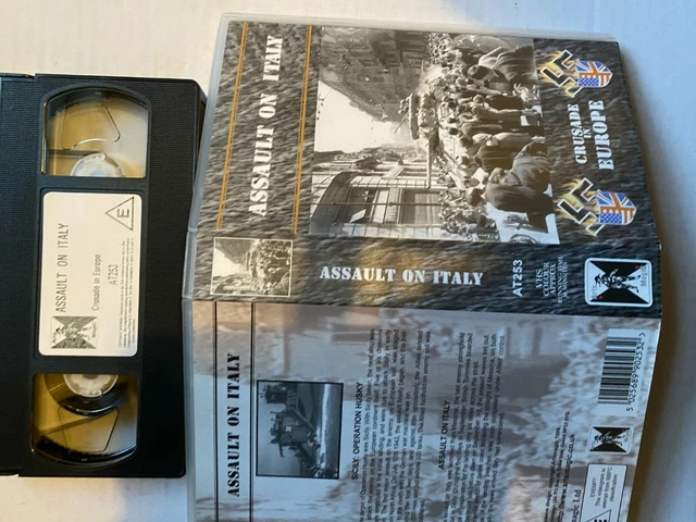 WW2 ASSAULT on Italy History Documentary VHS Original Video NEW UNUSED ...