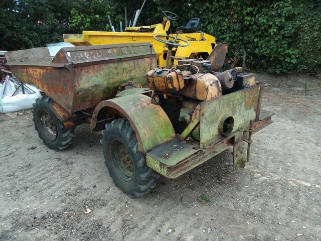 DUMPER TRUCK PETTER PH2 ENGINE digger breaking LISTER £600.00 - PicClick UK