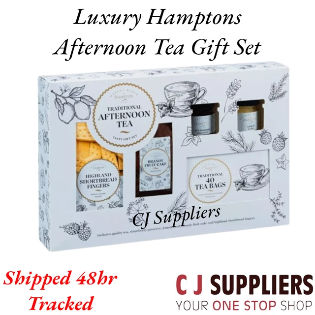 AFTERNOON TEA HAMPER - Hampton Traditional Afternoon Tea Hamper Gift ...