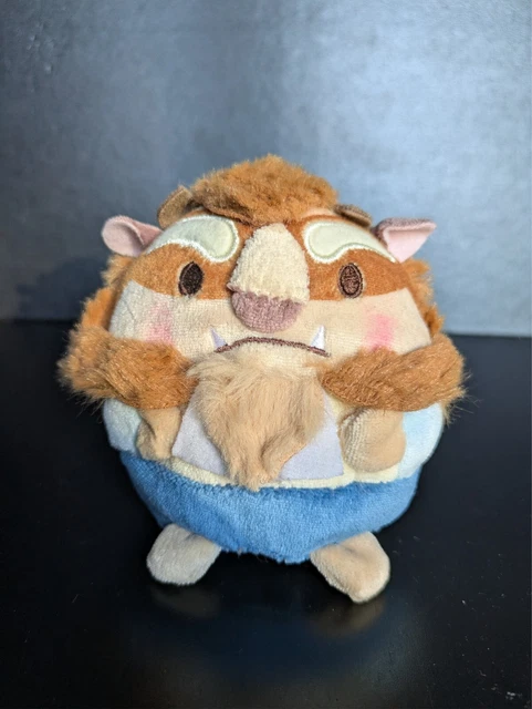DISNEY STORE OFFICIAL Beast Ufufy Plush. No tag. Near Mint. Approx 4 ...