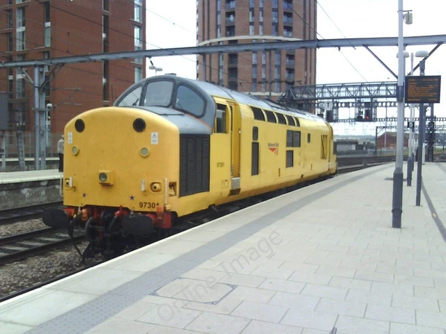 PHOTO 6X4 CLASS 97\/3 locomotive at west end of Leeds Station Leeds ...