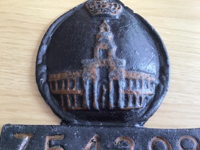 REPRODUCTION FIRE MARK/PLAQUE. Royal Exchange. £40.00 - PicClick UK