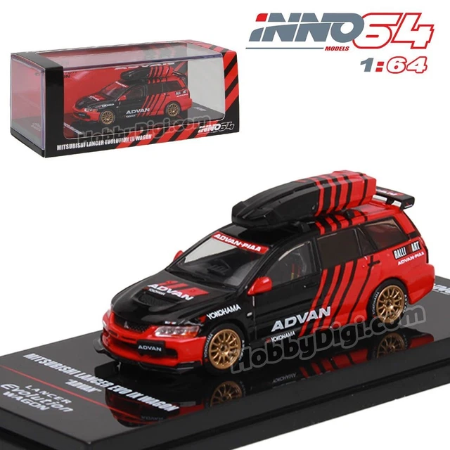 INNO64 - MITSUBISHI Lancer Evolution IX Wagon Advan" Livery with Roof ...