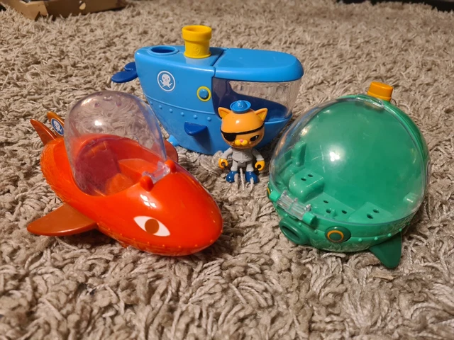 OCTONAUTS GUP BUNDLE GUP-B GUP-C and GUP-E plus Kwazii Figure £12.63 ...