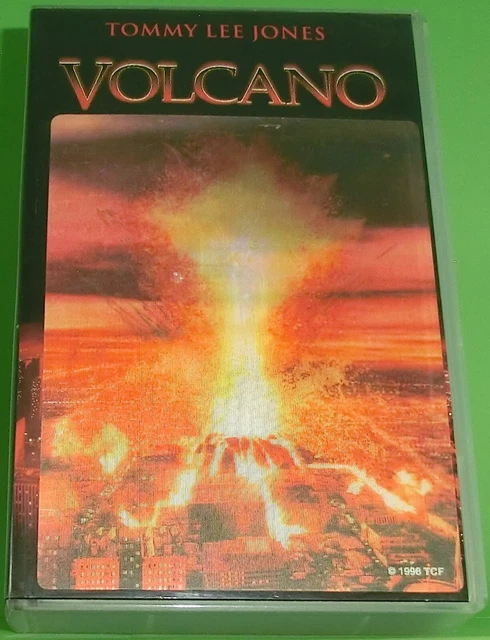 VOLCANO (VHS VIDEO Kassette) 1997 | Tommy Lee Jones, Anne Heche, Gaby ...