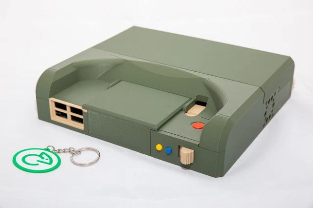 3D PRINTED CASE for MiSTer Multisystem FPGA Retro Console (Green ...