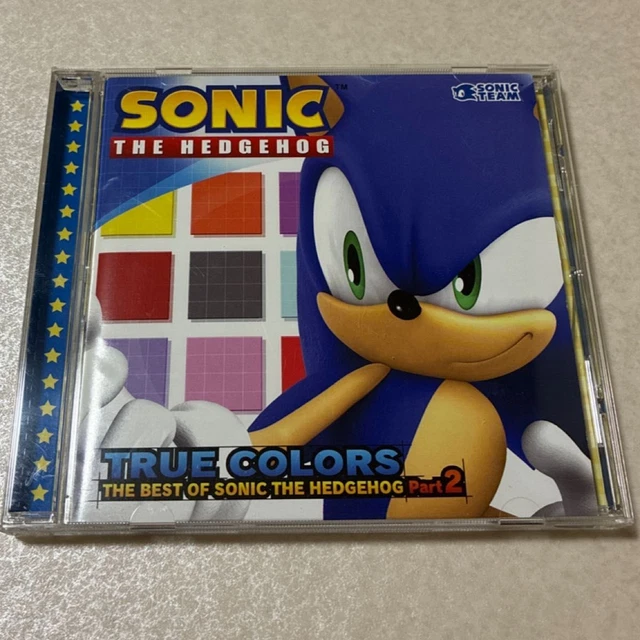 SONIC THE HEDGEHOG True Colors Best of Sonic Vol 2 Sega Music CD $154. ...
