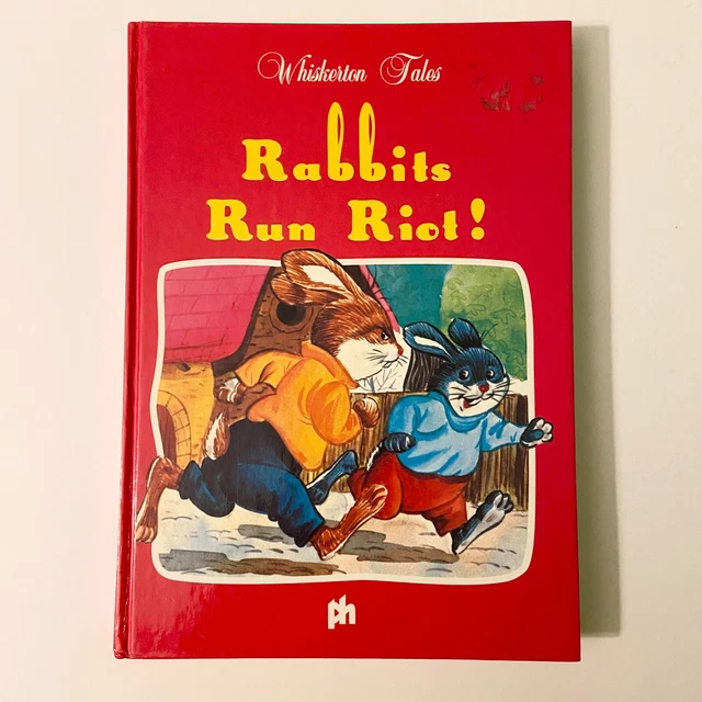 VINTAGE 1991 RABBITS Run Riot Whiskerton Tales Peter Haddock Limited ...