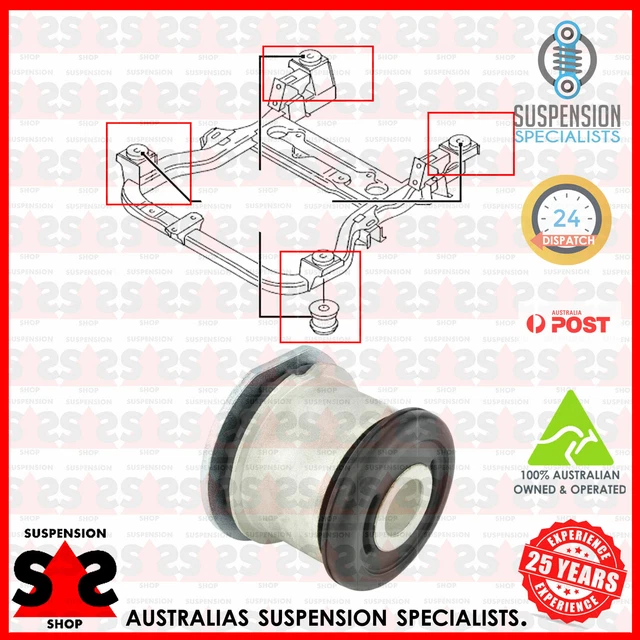REAR MOUNTING, AXLE Beam Suit VW Transporter 2.5 TDI TRANSPORTER V Van ...