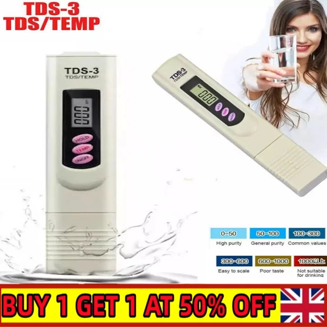 DIGITAL ELECTRIC TDS Meter PPM Tester Hydroponics Water Test Pen purity ...
