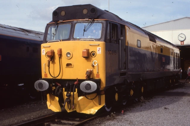 35MM SLIDE BRITISH Railway Br - 50015 At Plymouth Laira 15/09/1991 £3. ...