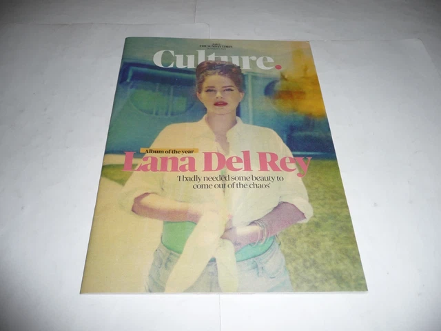 SUNDAY TIMES - Culture Magazine (3/12/23) - Lana del Rey cover. £8.50 ...