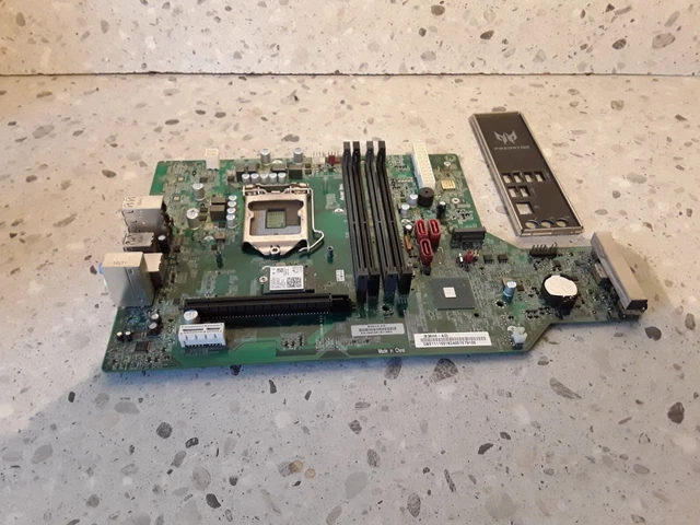 FAULTY MOTHERBOARD ACER Predator Orion 3000 PO3-600 Lga 1151 +backplate ...