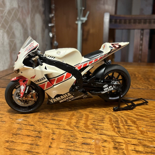 TAMIYA 1:12 YAMAHA YZR-M1 50th Valencia Edition Old built Plastic Model ...