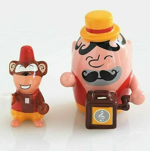 ALESSI JIMMY MELODY & Monkey Money Porcelain Figurines Nativity Scene ...
