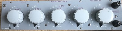 CROPICO PRECISION DECADE resistance box. Low resistance model RBB5B £49 ...