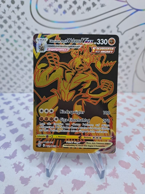 POKEMON FOKUSSIERTER-ANGRIFF-WULAOSU VMAX TG29/TG30 | Strahlende Sterne ...