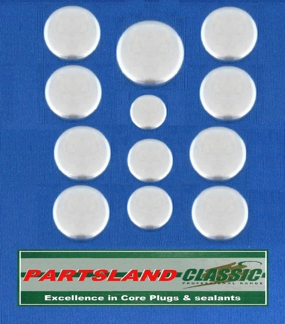 CORE PLUG SET MG Midget 1500cc Triumph 1300 1500 Dolomite Herald ...