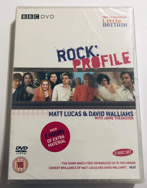 ROCK PROFILE: MATT Lucas & David Walliams DVD 2-Discs NEW*** Comedy BBC ...