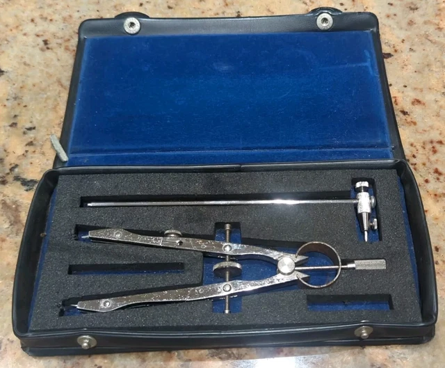 ANTIQUE TECHNICAL DRAWING Instruments by W H Harling - Incomplete £60. ...