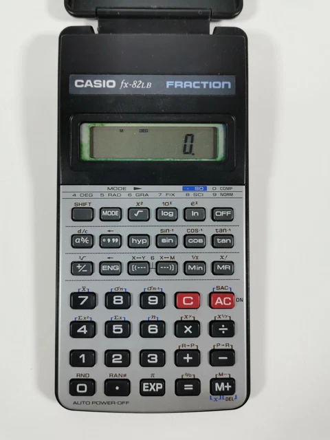 CASIO FX-82LB FRACTION Scientific Calculator $12.95 - PicClick CA