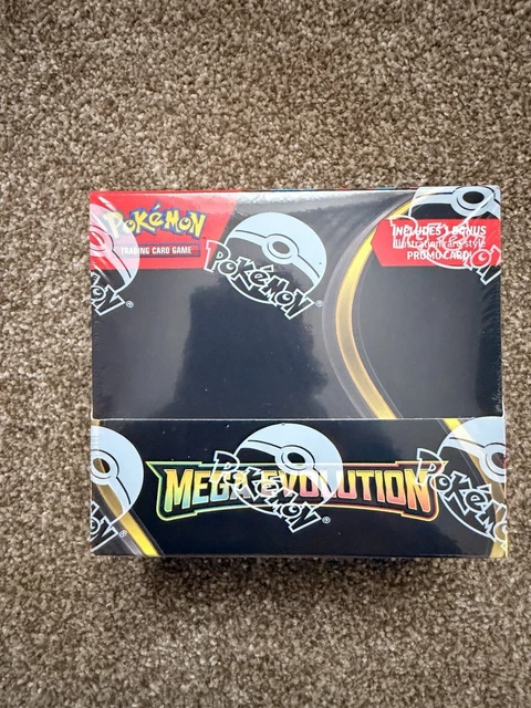 POKEMON TCG MEGA Evolution Booster Box 36 Packs [New & Sealed] In Hand ...