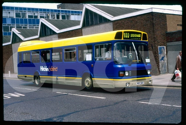 ORIGINAL BUS SLIDE - Luton & District Hitchin NRP581V National 2 United ...