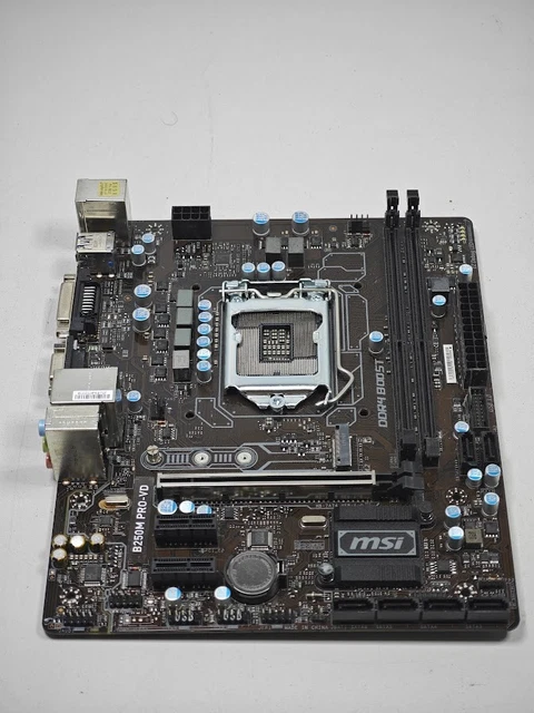 MSI B250M PRO-VD Motherboard - Non-Working, For Parts $25.76 - PicClick CA