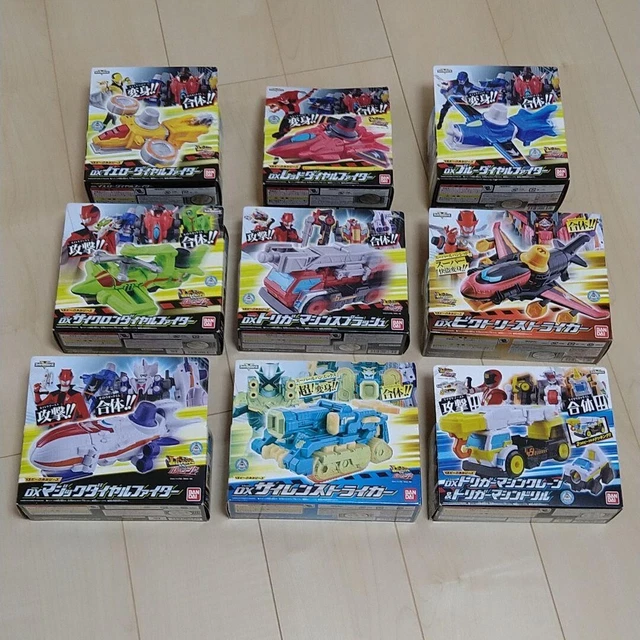 SET LUPINRANGER VS Patoranger DX BANDAI Zord Toy VS Vehicle Series EUR ...