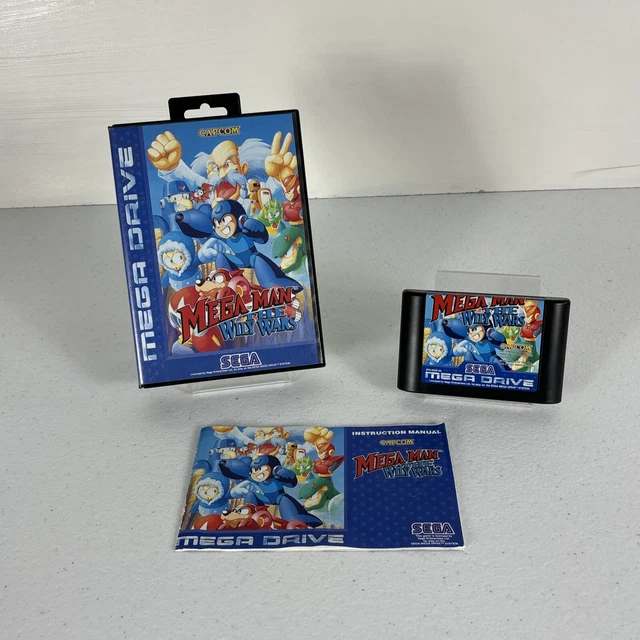 SEGA MEGA DRIVE Game Mega Man The Wily Wars Complete 🔥Rare🔥 EUR 690,72 ...