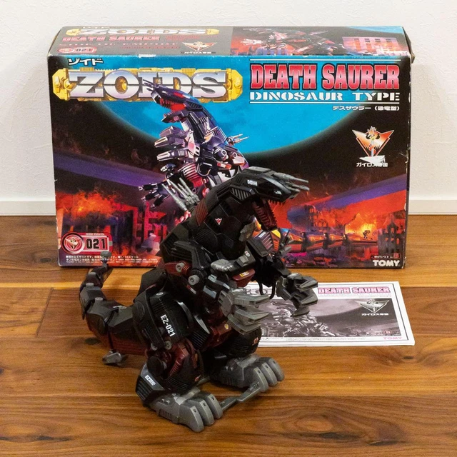 TAKARA TOMY ZOIDS EZ-021 DEATHSAURER DEATH SAURER Kit 1/72 562917 USADO ...