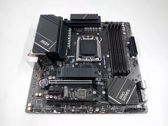 MSI PRO B650M-A Wi-Fi Ryzen 7000 Series DDR5 Micro-ATX motherboard NO ...