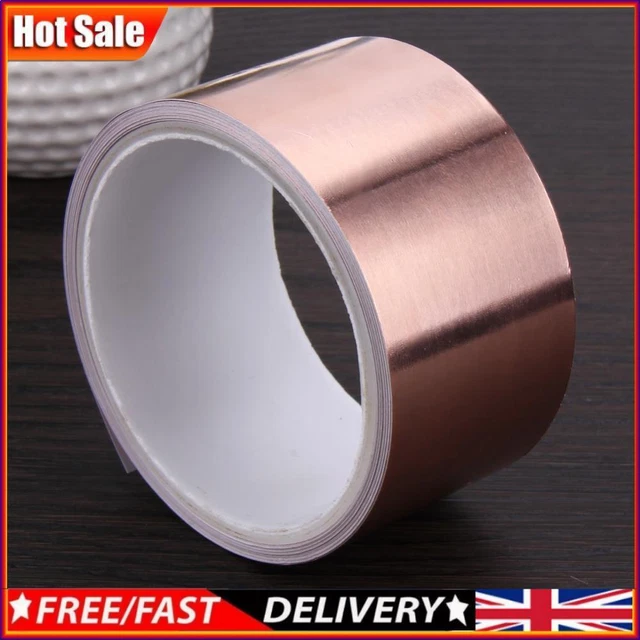 DOUBLE CONDUCTIVE ADHESIVE EMI Shielding Copper Foil Tape for Slug ...