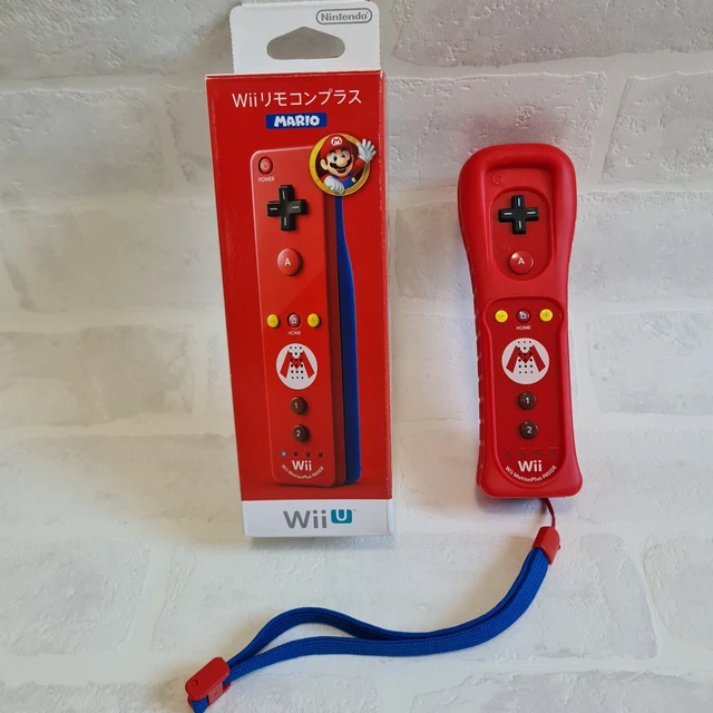 MARIO NINTENDO WII Remote Motion Plus Limited Edition Controller Boxed ...