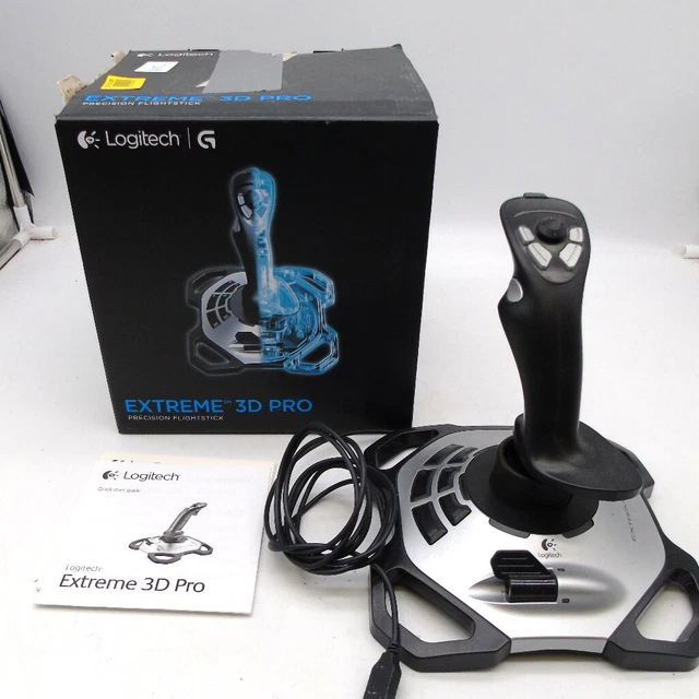 LOGITECH EXTREME 3D Pro Precision Flightstick Joy Stick Gaming ...