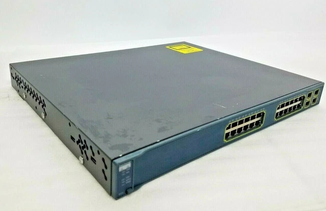 COMMUTATEUR GIGABIT 24 ports Cisco Catalyst 3560G WS-C2650G-24TS-E EUR ...