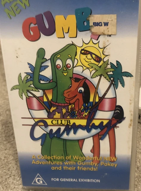 GUMBY CLUB GUMBY vhs $15.00 - PicClick AU