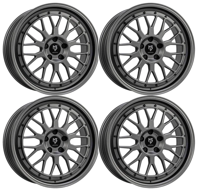 MB-DESIGN LV1 ALLOY wheels 4x 8.5Jx19 ET50 5x108 MATTGRAU fits Volvo ...