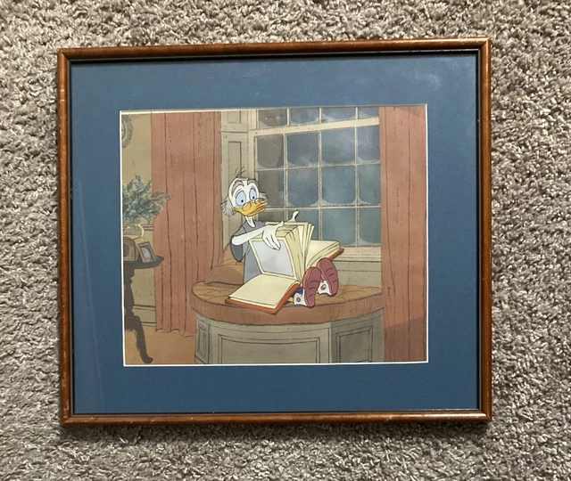 WALT DISNEY PRODUCTIONS Ludwig Von Drake Animation Cel 1960's Original ...
