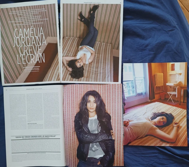 CAMÉLIA JORDANA ARTICLE 8 Pages Magazine "Serge" EUR 12,00 - PicClick FR