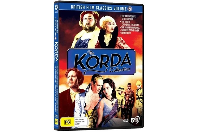 BRITISH FILM CLASSICS - The Korda Collection - Vol 5 DVD $61.99 ...