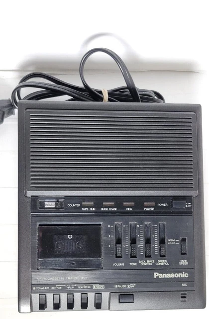 PANASONIC RR-930 DESKTOP Cassette Transcriber / Recorder and RP-2692 ...